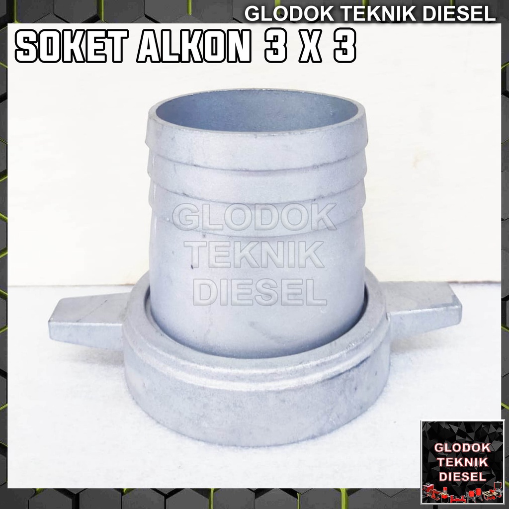 Jual Socket Soket Drat Sambungan Selang Alkon Pompa Air 3 x 3 Inch ...