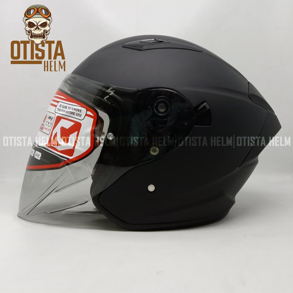 Jual NHK S1 GP PRO SOLID | DD-Ring | Double Visor - Light Smoke ...