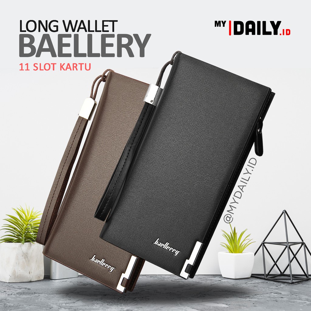 Jual [myDaily.id] Dompet Baellerry Panjang Dompet Wanita Import 11 Slot Kartu - L02 / SW002 ...