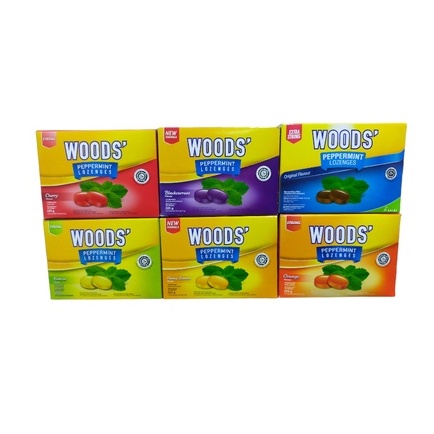 Jual Permen Woods Lozenges Box Isi 15 Sachet | Shopee Indonesia
