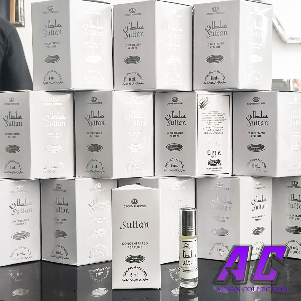 Jual [D001] - PARFUM ARAB DOBHA PERBOX SULTAN 6 Ml | PERBOX ISI 6 BOTOL ...