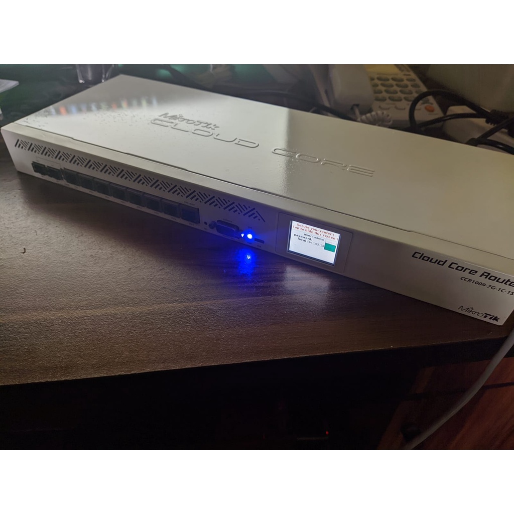 Jual Mikrotik CCR 1009-7G-1C-1S+ | Shopee Indonesia