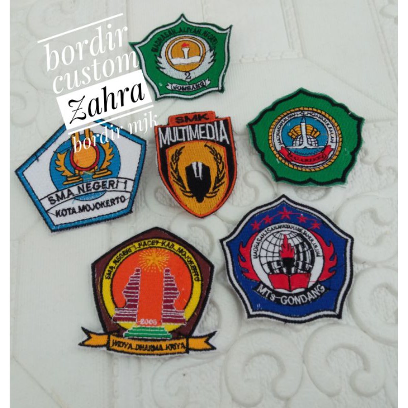 Jual BED BORDIR LOGO CUSTOM | Shopee Indonesia