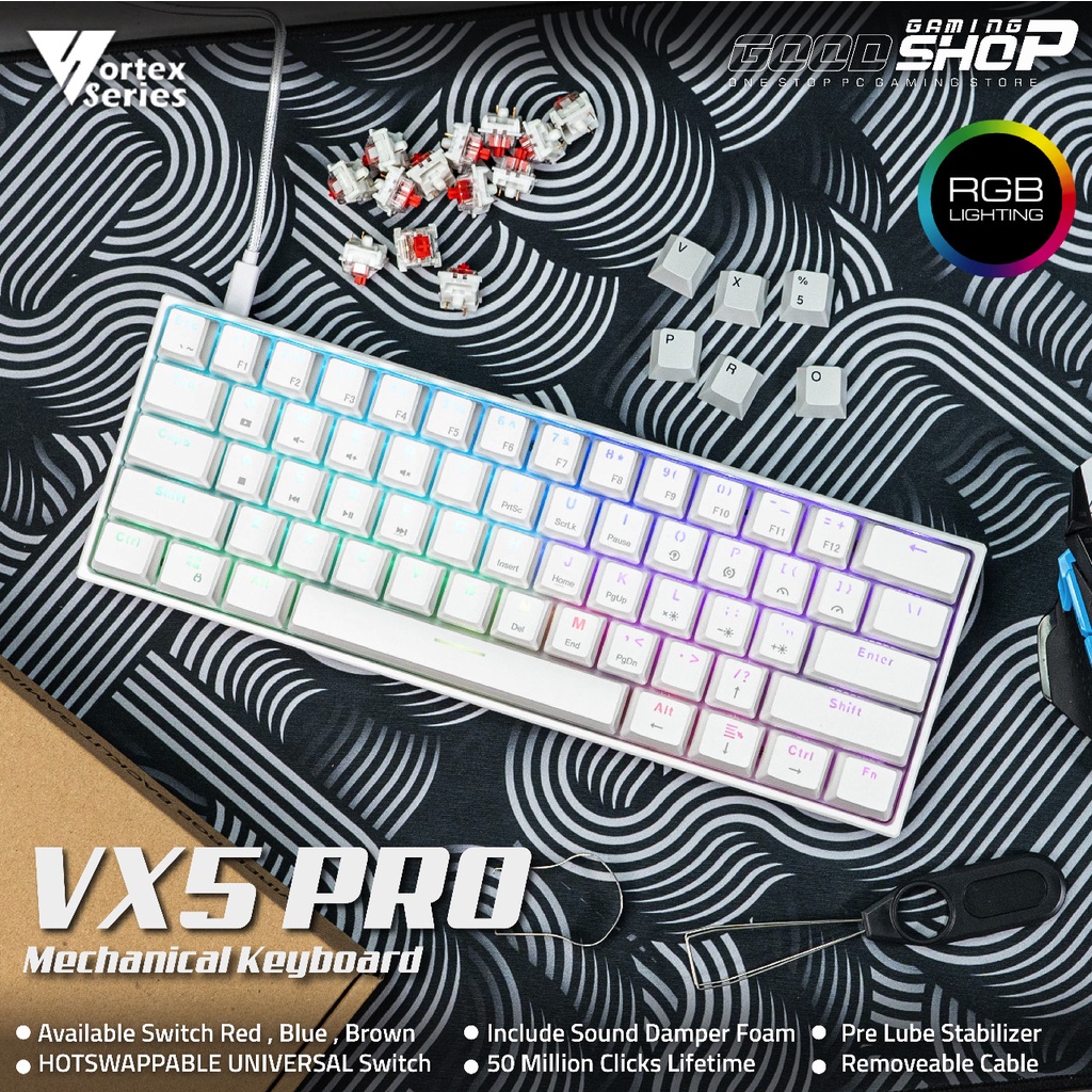 Jual [100% ORI] VortexSeries VX5 Pro Mechanical Keyboard - Gaming ...