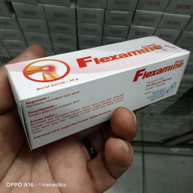 Jual FLEXAMINE Cream Pereda Nyeri Sendi 30gr | Shopee Indonesia