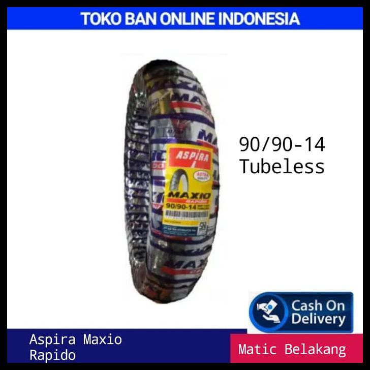 Jual Aspira Maxio Rapido 90/90-14 Ban Motor Tubeless | Shopee Indonesia