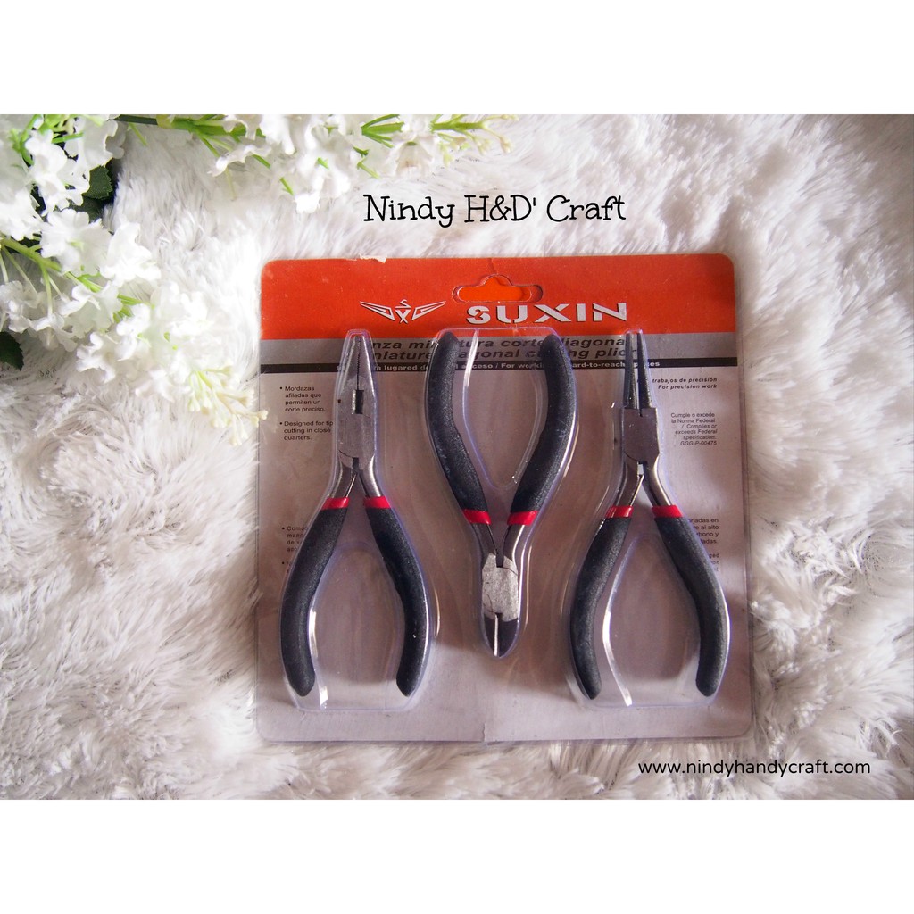 Tangset Isi 3 - Tang Set Craft - Tang Potong - Tang Cucut - Tang ...