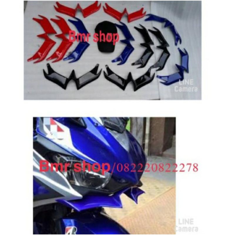 Jual Winglet R25 , alis lampu yamaha r25 , winglet motor r25 , variasi ...