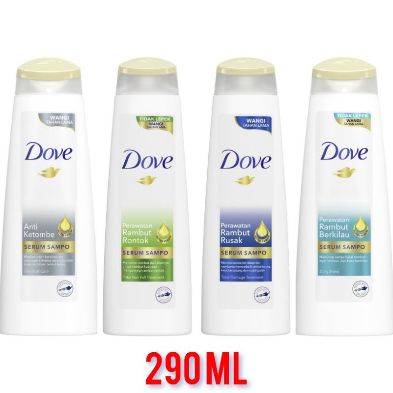 Jual Dove Serum Sampo 290 ml Indonesia|Shopee Indonesia