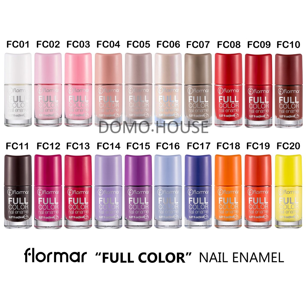Jual FLORMAR FULL COLOR NAIL ENAMEL / KUTEK FLORMAR NAIL POLISH Indonesia|Shopee Indonesia