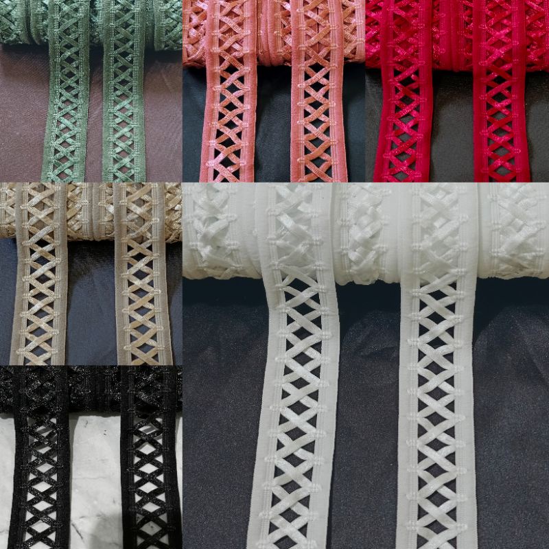 Jual Renda Pita silang (Per50cm) | Shopee Indonesia