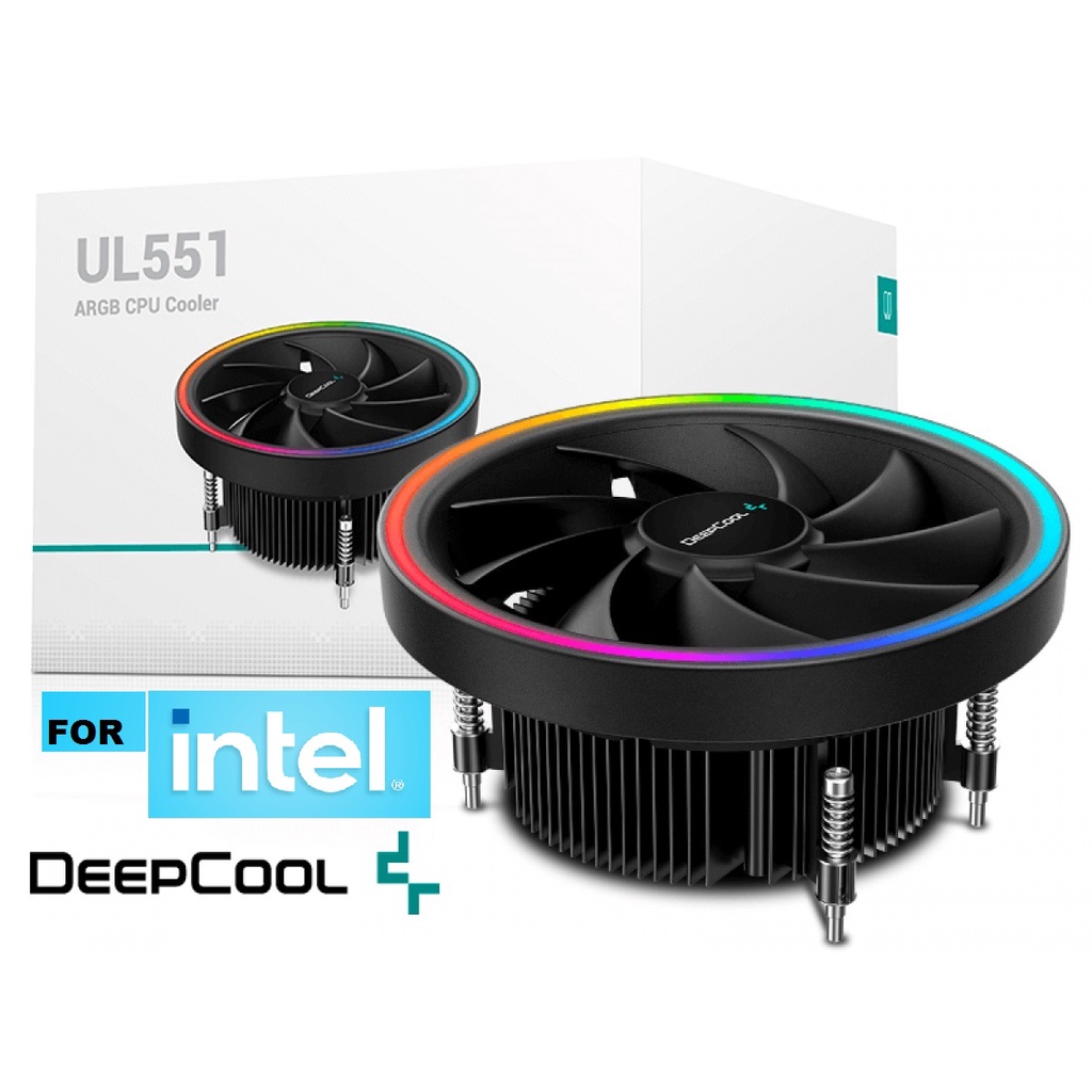 Jual FAN PROCESSOR DEEPCOOL UD551 ARGB 12CM SOCKET INTEL | Shopee Indonesia