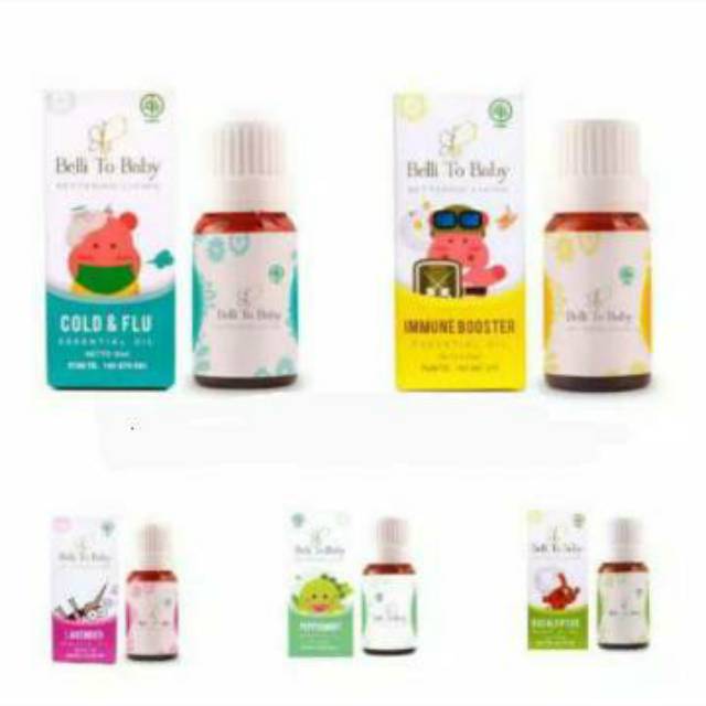 Jual Belli to Baby immune booster, eucalyptus, lavender, cold flu ...
