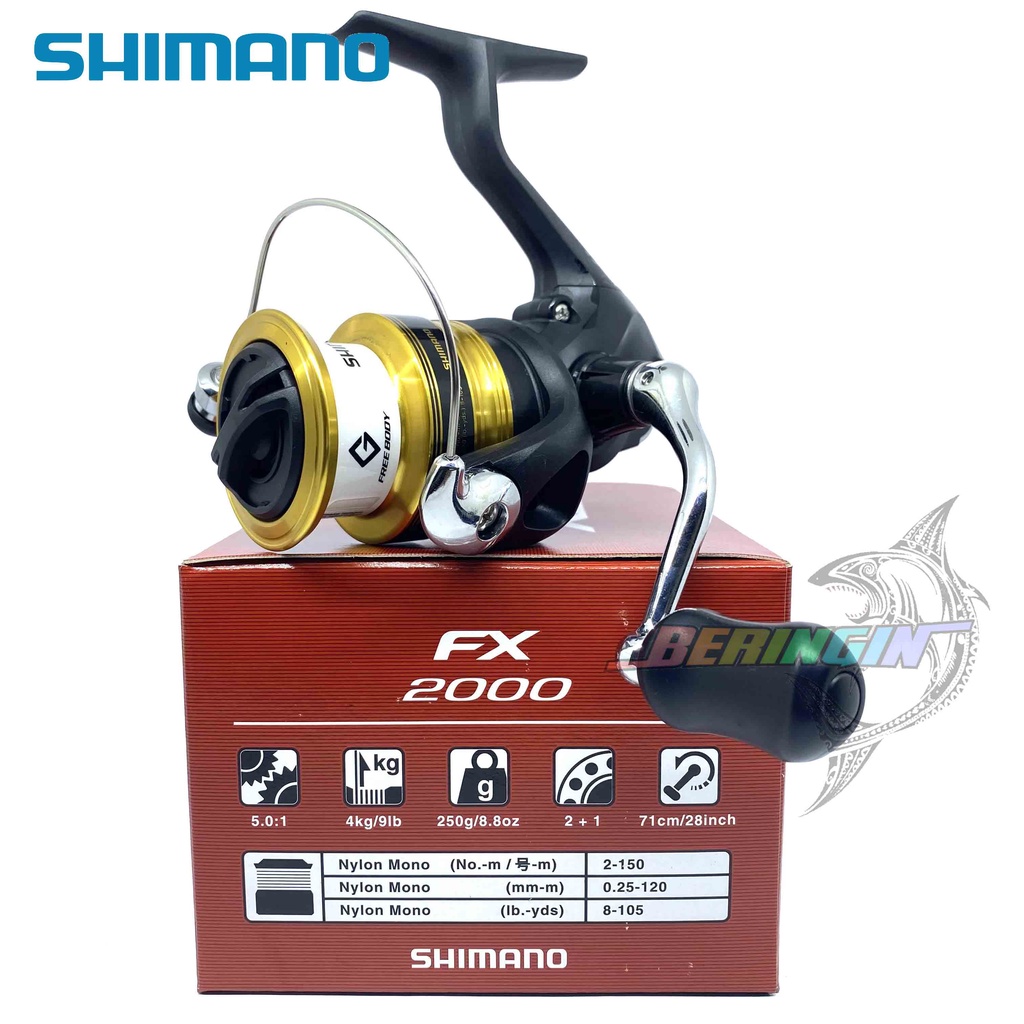 Jual REEL SHIMANO FX 1000 FC fx 2000 fc fx 2500 hgfc fx 4000 fc ...