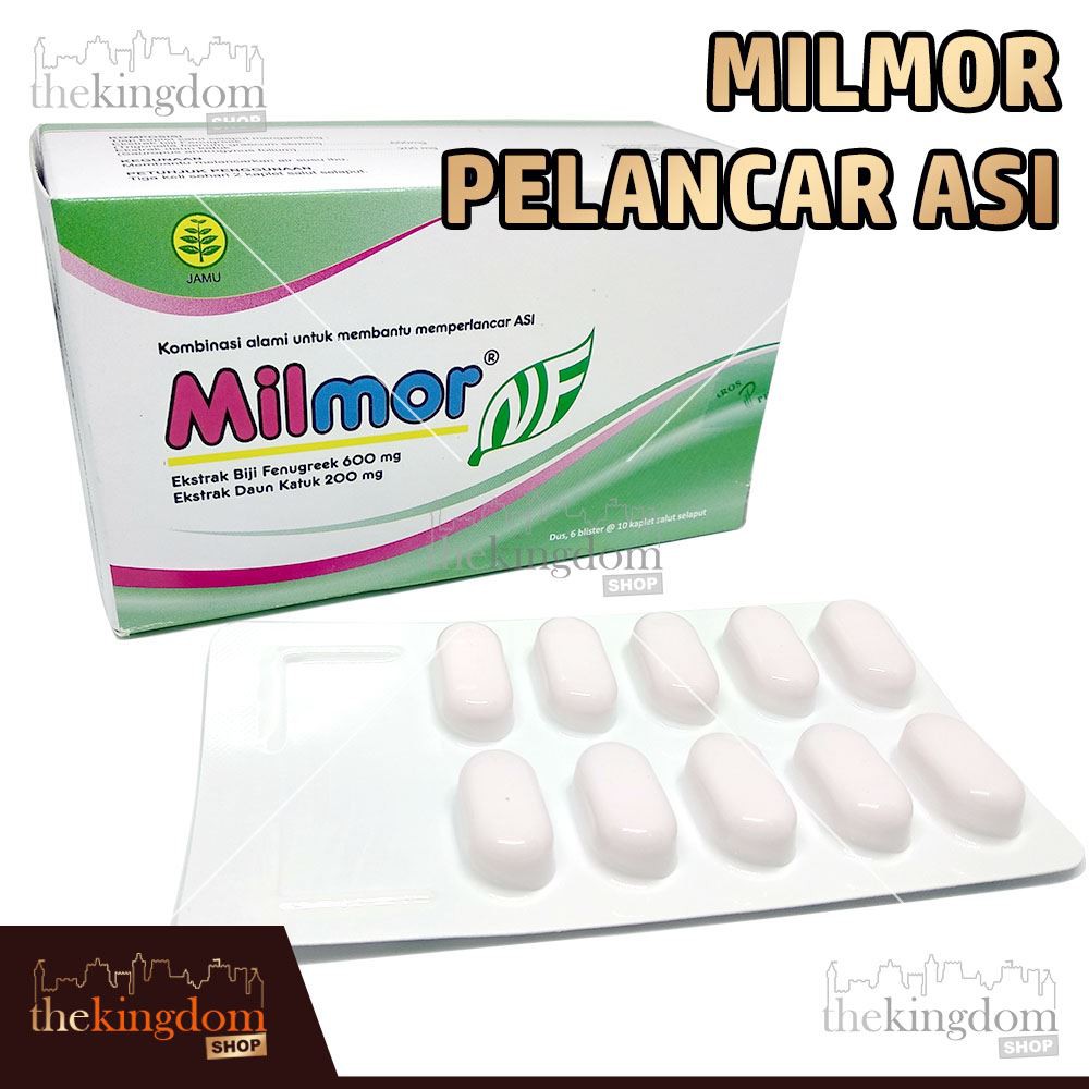 Milmor NF Suplemen Pelancar Asi Ibu | Shopee Indonesia