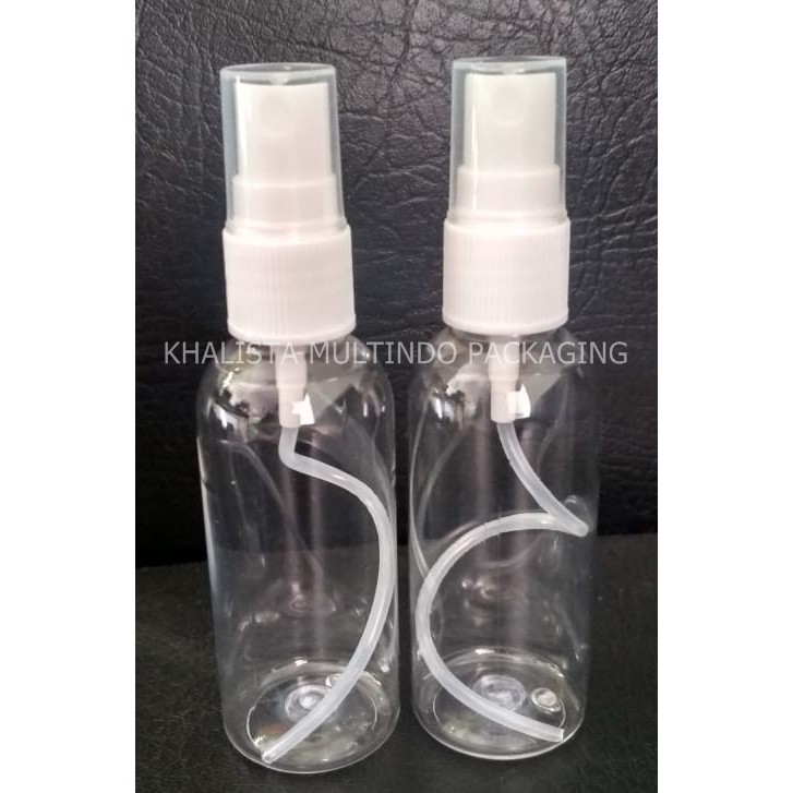 Botol Spray 60 ML Natural ( Tutup Putih ) | Shopee Indonesia
