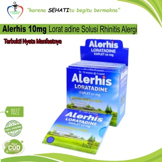 Jual Obat Alergi Alerhis 10mg Anti Rhinitis Bersin dan Gatal Allerhis ...