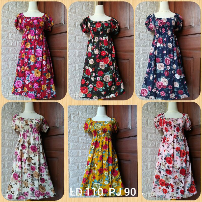 DASTER KERUT PENDEK/DASTER KERUT BALI / ALL SIZE | Shopee Indonesia