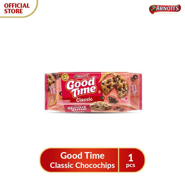Good Time Classic Chocochips Cookies 72 gr | Shopee Indonesia