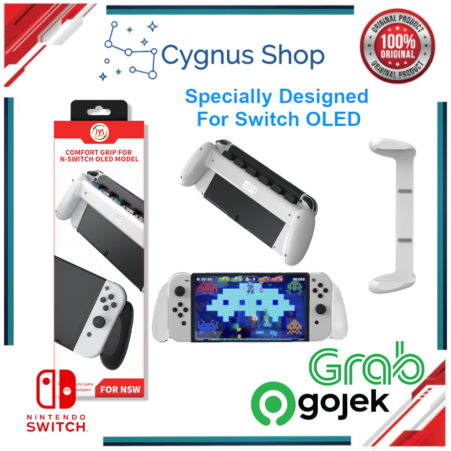 Jual Console Hand Grip with Game Storage For Nintendo Switch OLED ...