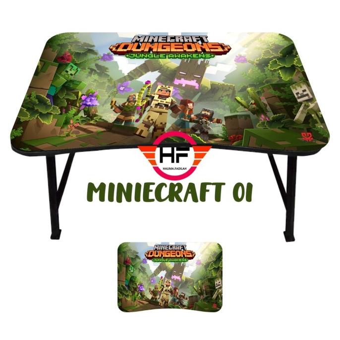 Jual MEJA BELAJAR LIPAT ANAK KARAKTER MINECRAFT AMONG US TRANSFORMER ...