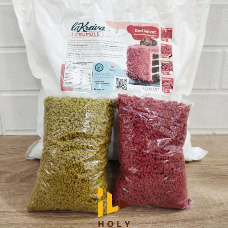 Jual La Kreiva Crumble Fine (Repack 250gr) / Cookie Crumb Topping ...