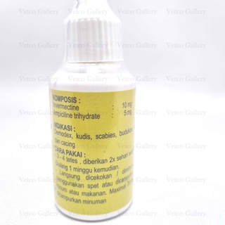 Jual Gold kepro kelinci 30 ml - Rabbit antifungal obat scabies demodex ...