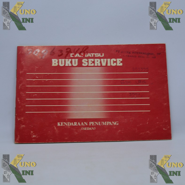 Jual DAIHATSU BUKU SERVICE KENDARAAN PENUMPANG SEDAN. (ONGKIR DIKIRIM ...
