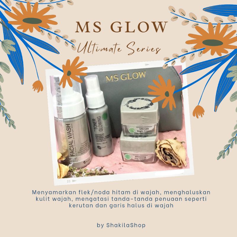 Jual Ms Glow Ultimate Series ( Original ) | Shopee Indonesia