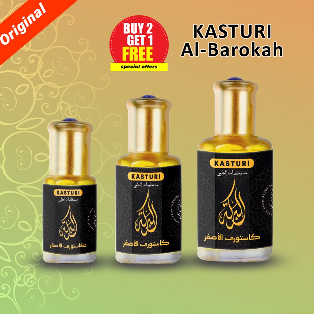 Jual AL-BAROKAH Minyak Wangi Kasturi Arab 100% Asli, parfum Kasturi Kijang | Perfume ibadah pria ...