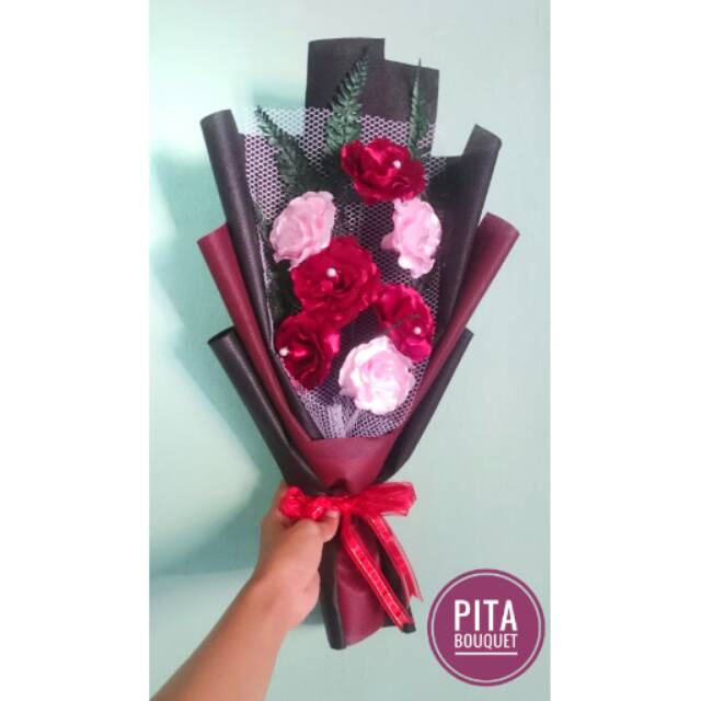 Jual BUCKET BUNGA SATIN | Shopee Indonesia