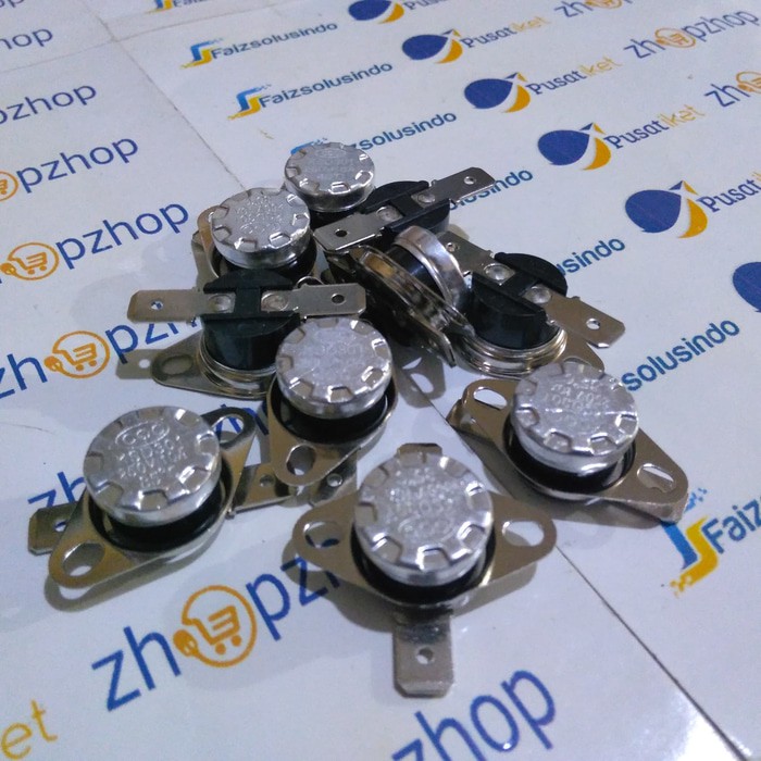 Thermostat Bimetal Sensor Suhu Pemutus Arus Otomatis 250V 10A | Shopee Indonesia