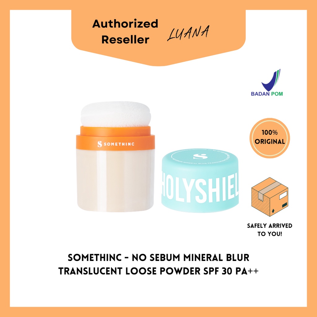 Jual SOMETHINC No Sebum Mineral Blur Translucent Loose Powder SPF 30 ...