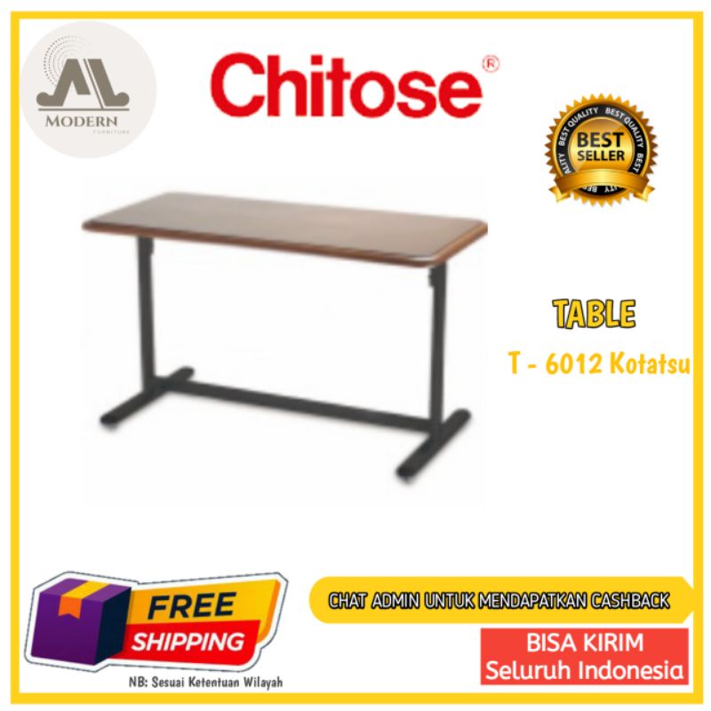 Jual TERMURAH Table / Meja Serbaguna terbaru Chitose Tipe T 6012 ...