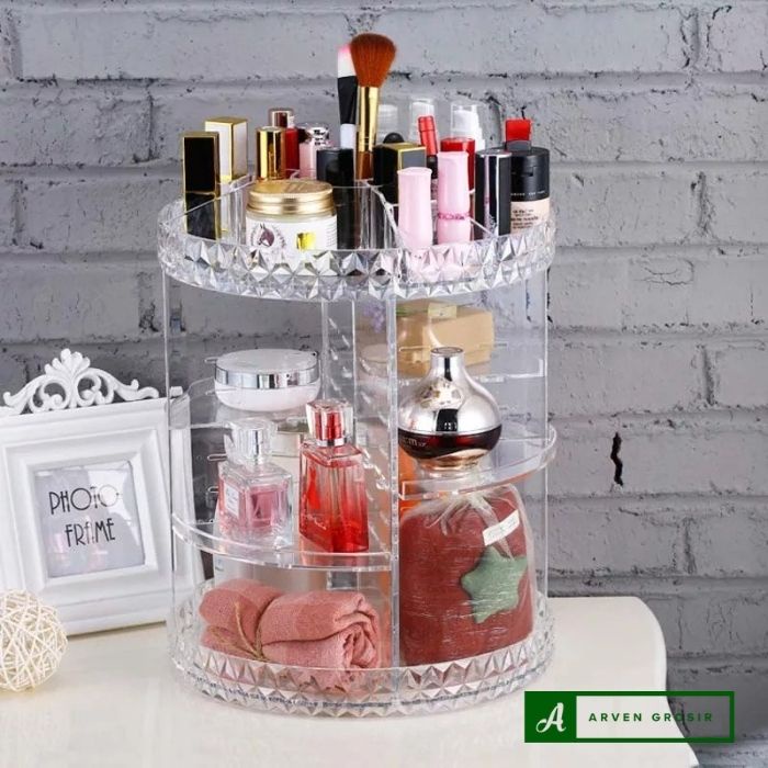 Jual RAK KOSMETIK AKRILIK 360 DERAJAT DIAMOND/RAK KOSMETIK DIAMOND/RAK ... Jual RAK KOSMETIK AKRILIK 360 DERAJAT DIAMOND/RAK KOSMETIK DIAMOND/RAK ...