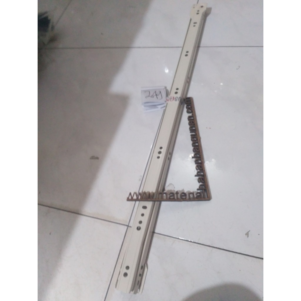 Jual rell laci sliding roda 550 mm tarikan meja komputer laptop huben ...