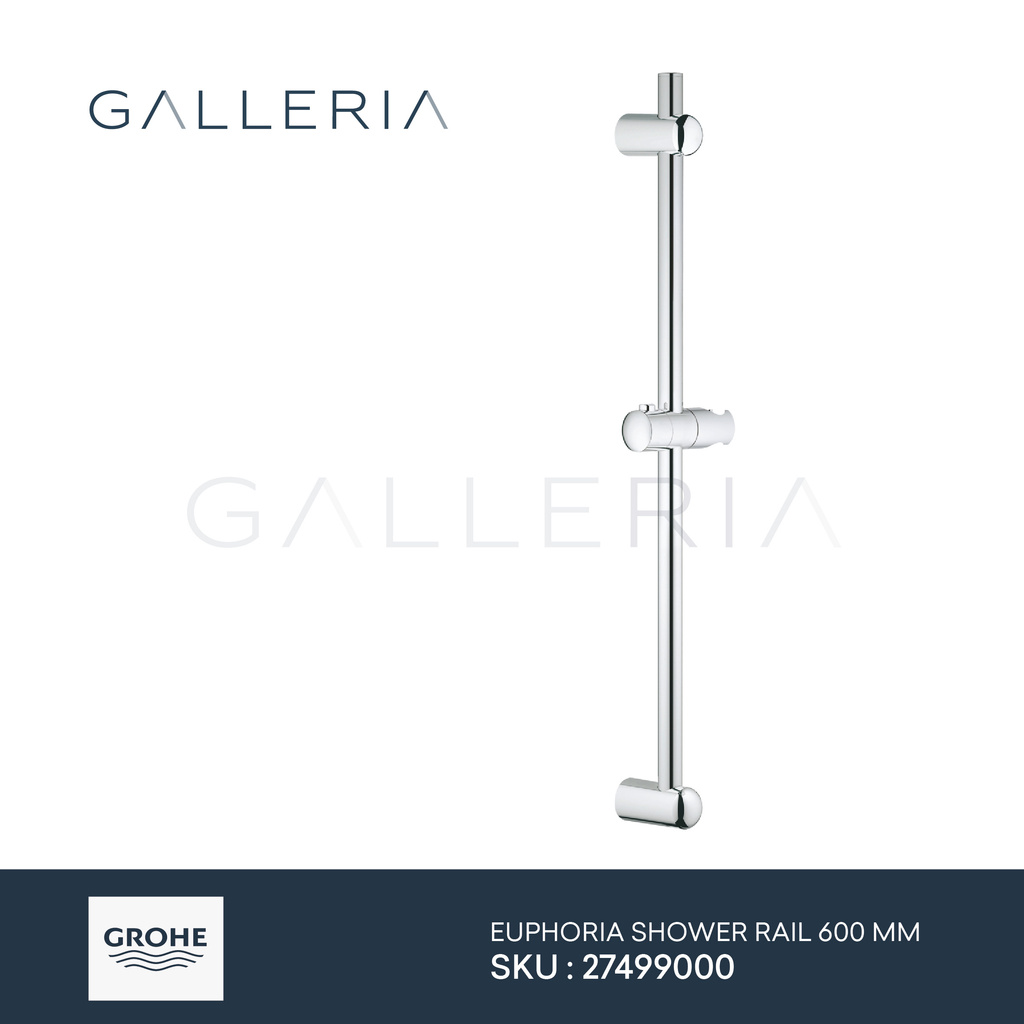 Jual Grohe Euphoria Shower Rail 600 mm Tiang Shower - 27499000 | Shopee ...