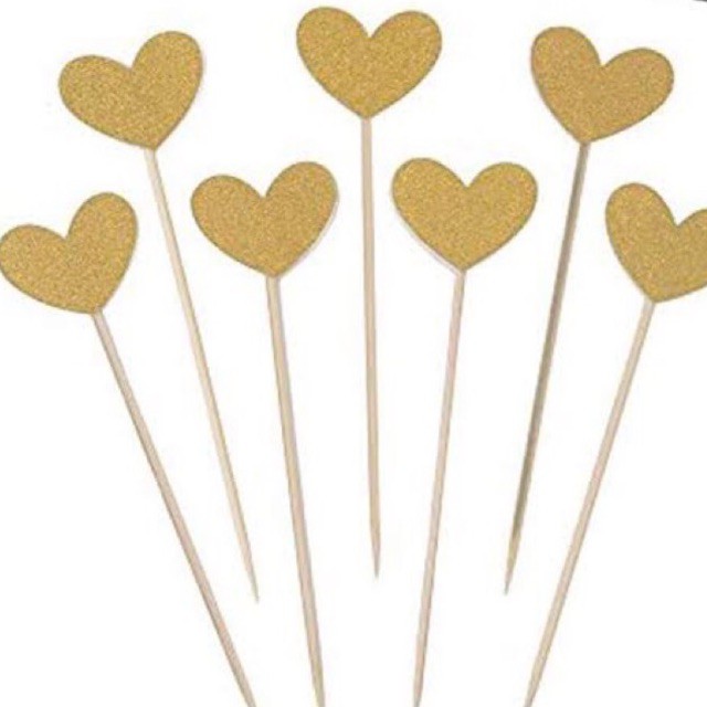 Jual 5pcs Cake topper glitter hati / valentine / bintang /snow/ cincin diamond | Shopee Indonesia