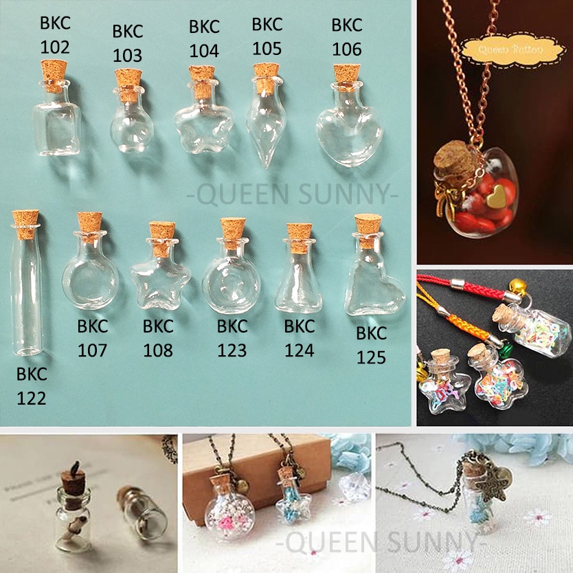 Jual TERMURAH botol kaca kecil tutup gabus botol kaca mini tutup gabus ...