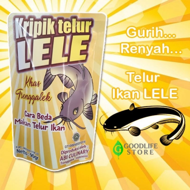 Jual Keripik Telur Lele Abiqu Kripik Telur Ikan 90 gr dan 70 gr ...