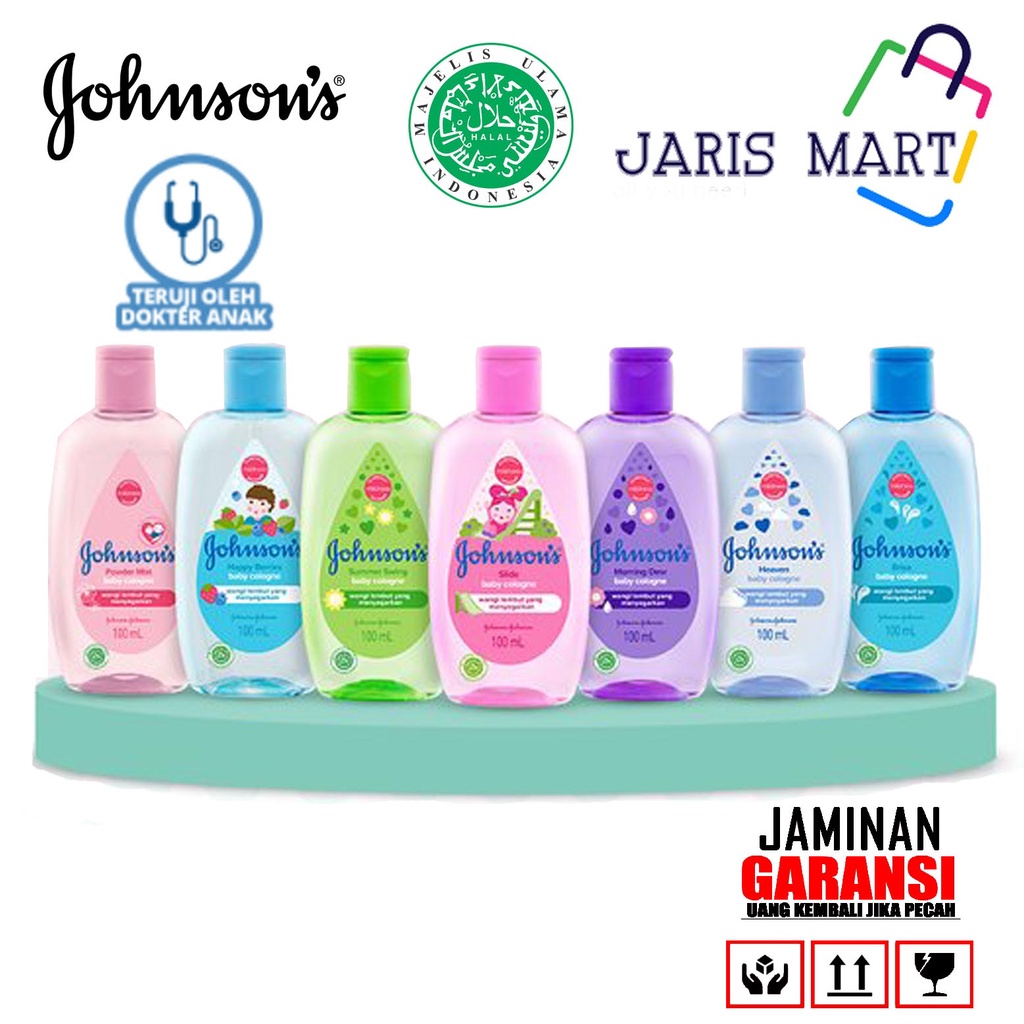Jual Johnson's Cologne Baby Summer swing, slide, happy berries, brisa ...