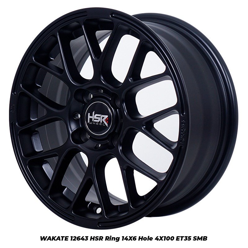 Jual VELG MOBIL WULLING AIR EV,AGYA,AYLA,BRIO,STARLET HSR WAKATE R14X6 ...