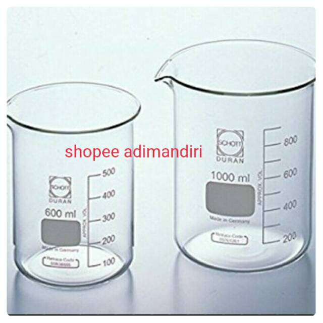 Jual Duran Beaker Low 50ml,100ml,150ml/Gelas kimia Indonesia|Shopee Indonesia