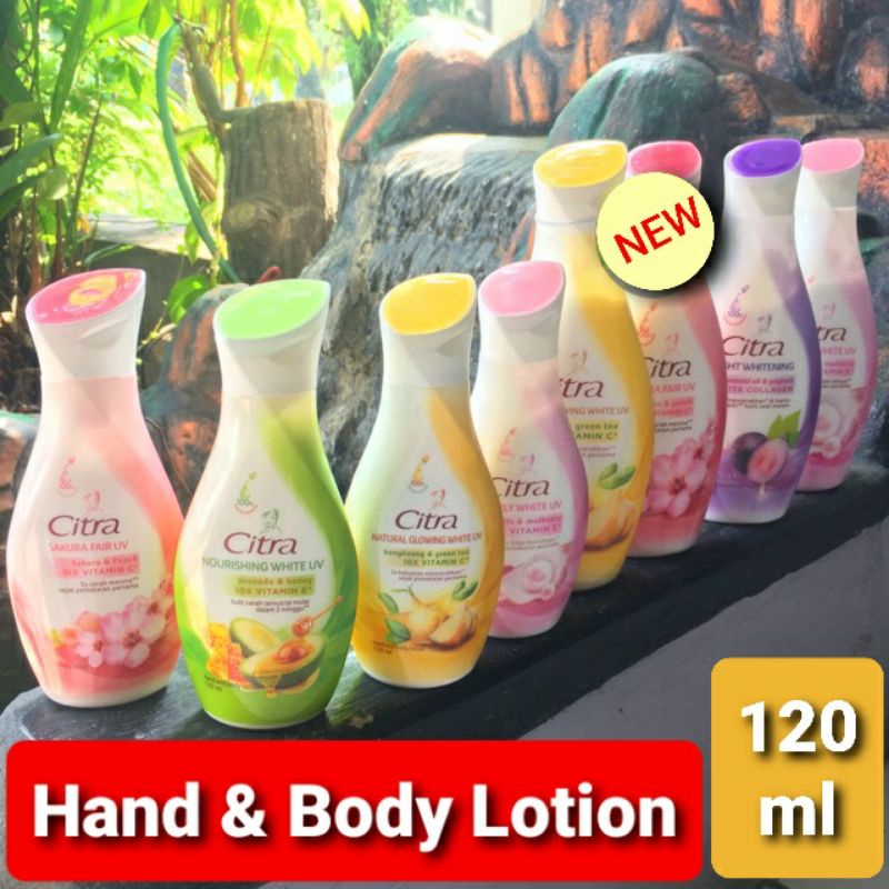 Jual Citra Hand & Body Lotion | CITRA Body Lotion 120 mL Natural | Shopee Indonesia