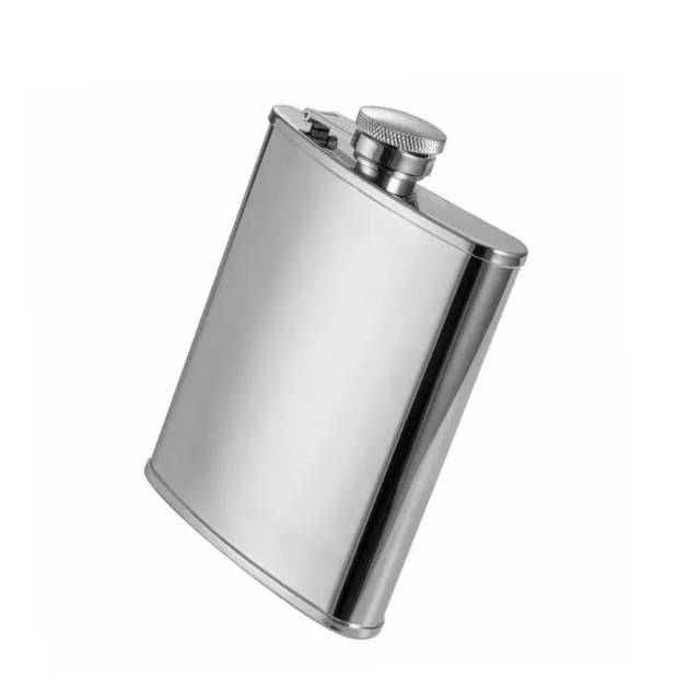 Jual Jeep Botol minuman saku stainless steel pocket termos wine minum ...