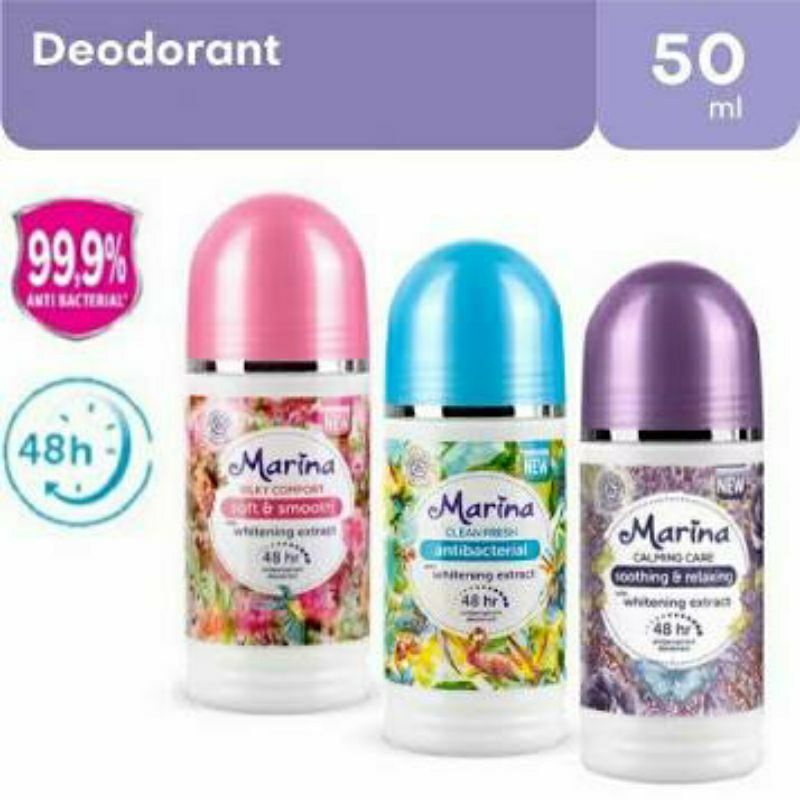 Jual Marina Antiperspirent Deodorant Sweet Romance (Pink) | Shopee ...