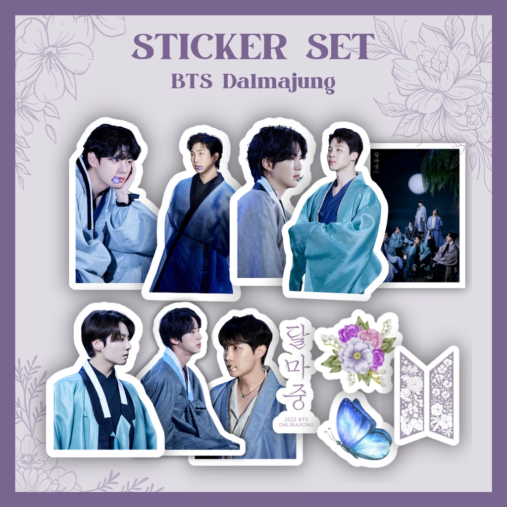 Jual Stiker Bts Dalmajung / Sticker Bangtan Dalmajung Jungkook Taehyung ...