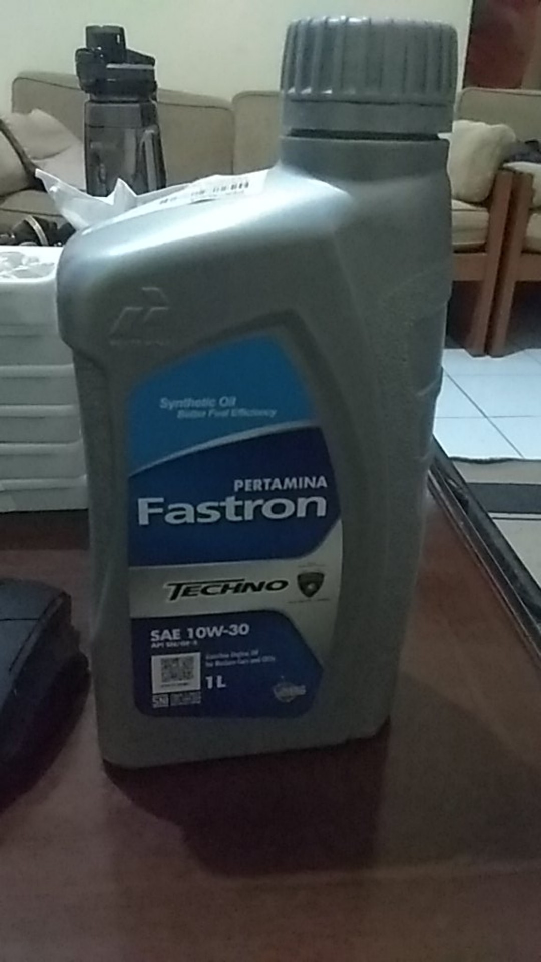 Oli pertamina fastron techno 10w 30 biru API SN ILSAC GF5 kemasan 1 ...