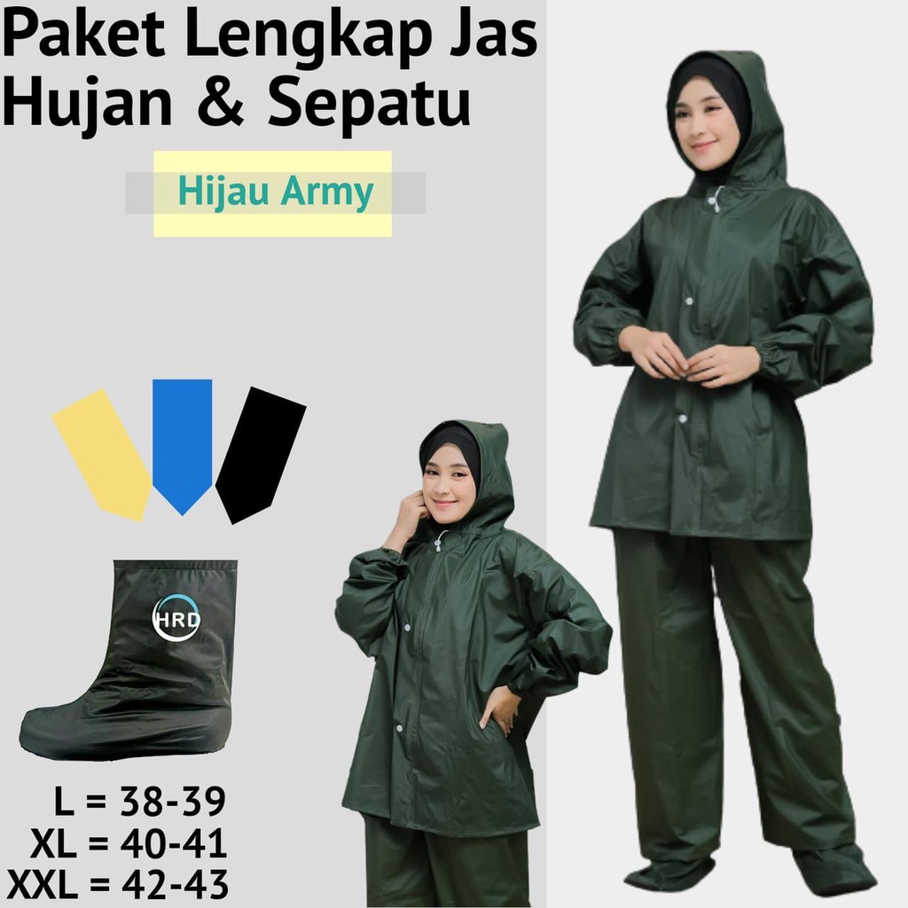 Jual Jas Hujan LENGKAP Jas Sepatu Indonesia|Shopee Indonesia