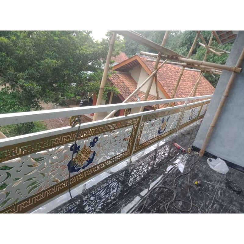 pagar Balkon / Railing Teras Laser Cutting | Shopee Indonesia